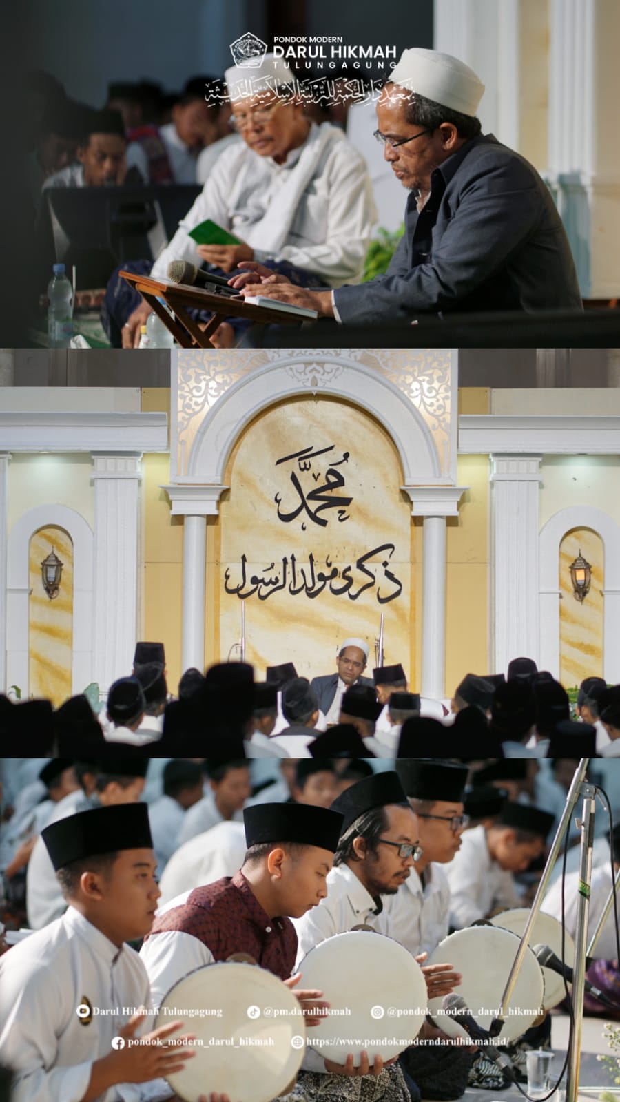 Sholawat dan Pembacaan Maulid Nabi Muhammad SAW - Pondok Modern Darul Hikmah